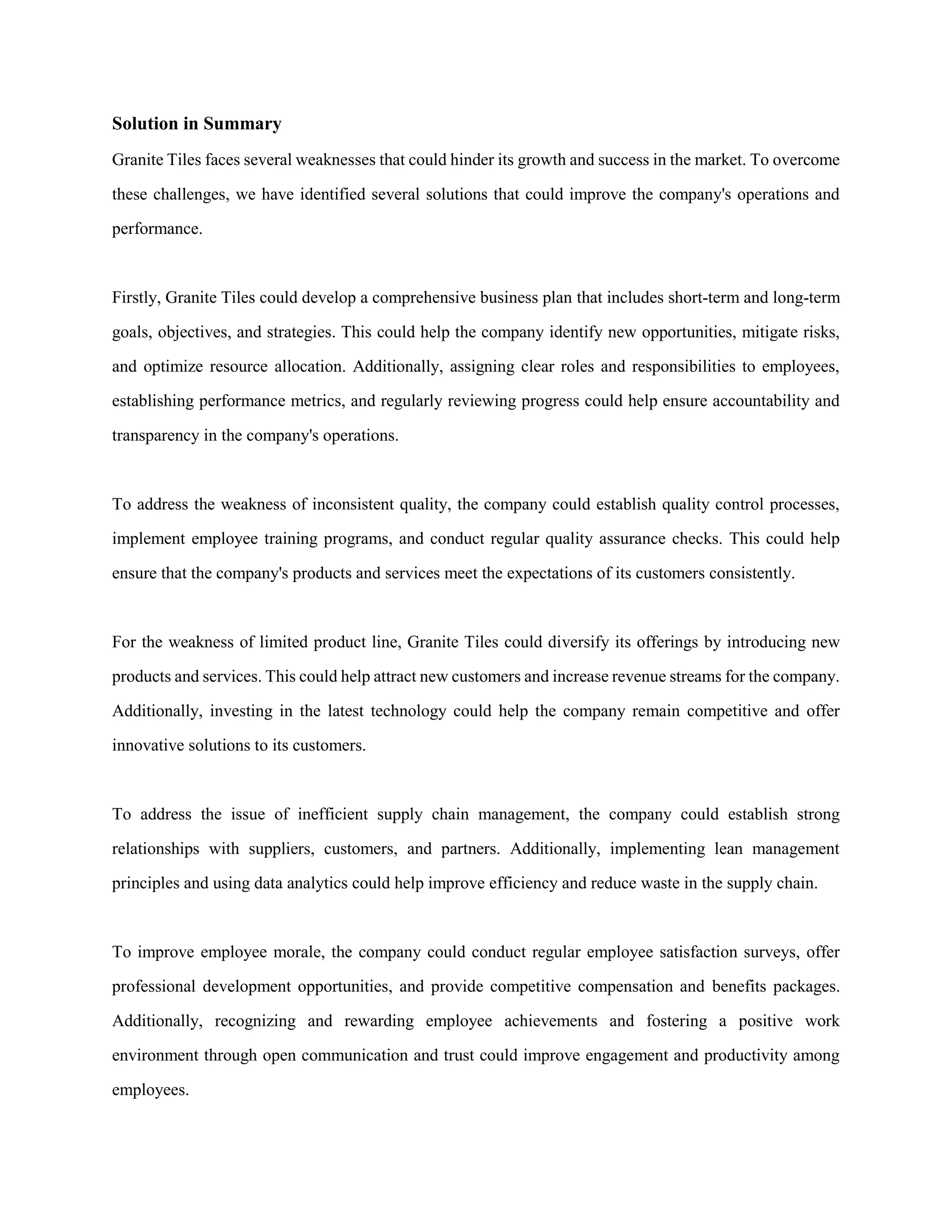 Report on Granite Tiles .docx