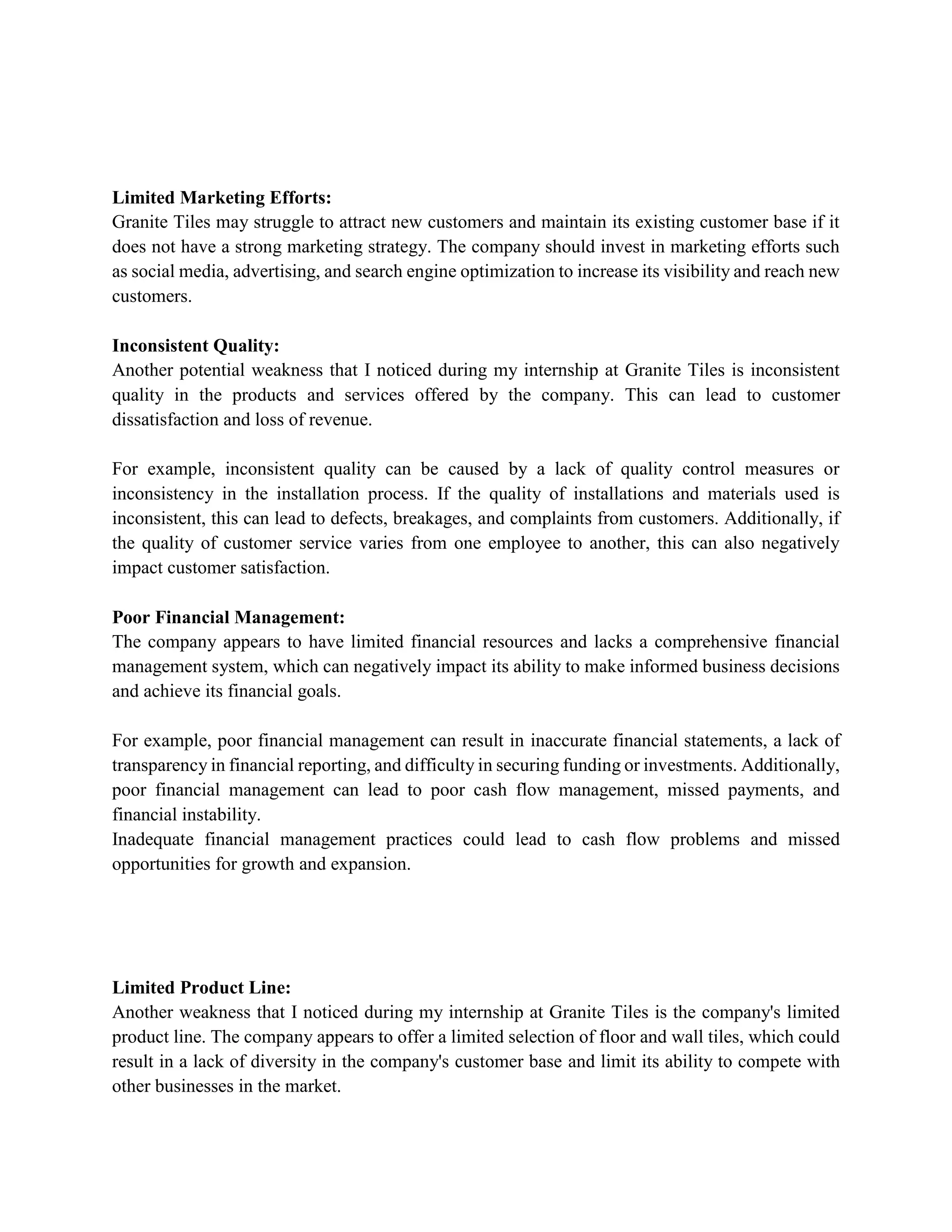 Report on Granite Tiles .docx