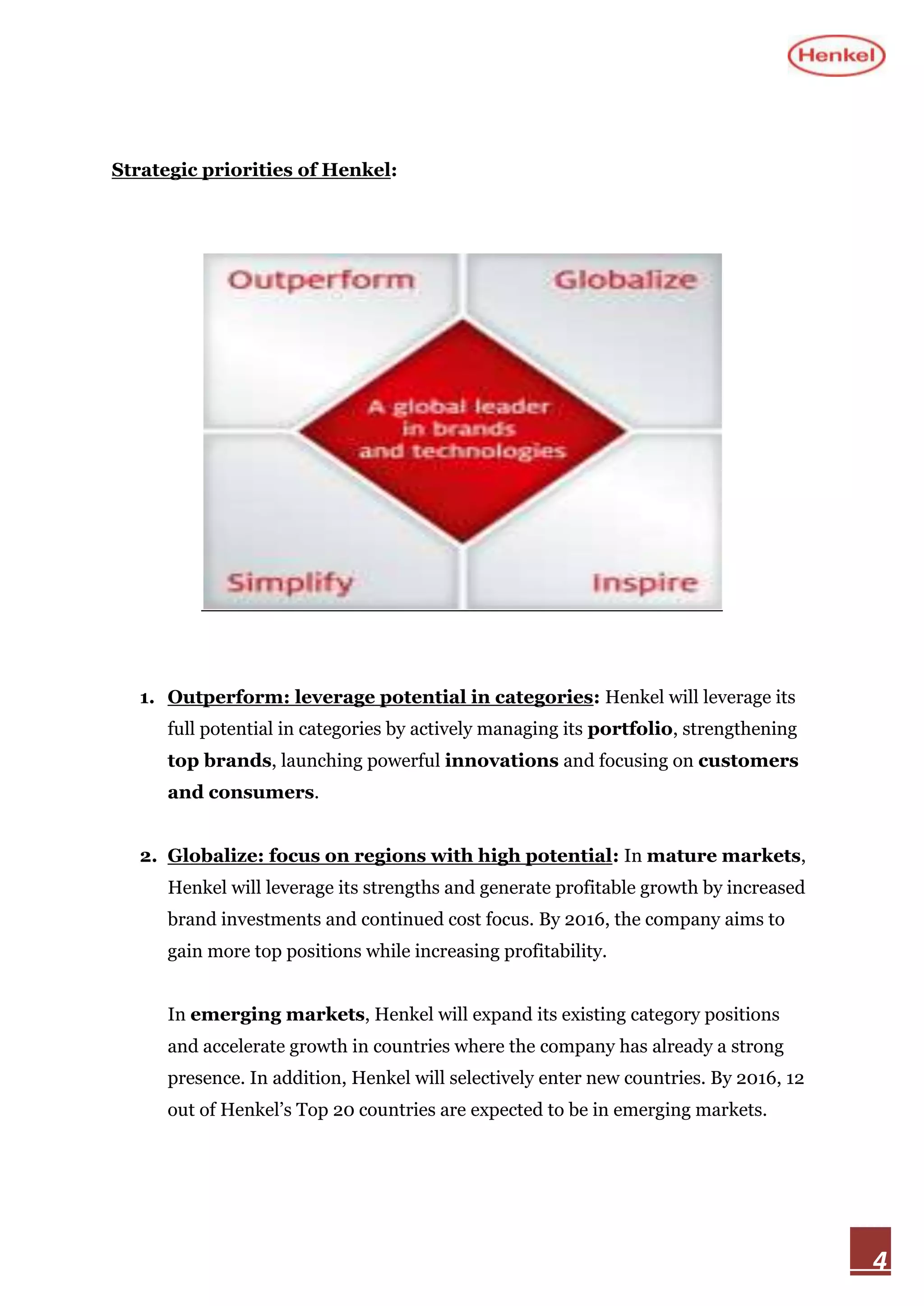 Report on henkel | DOCX