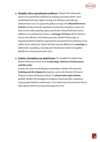 Report on henkel | DOCX
