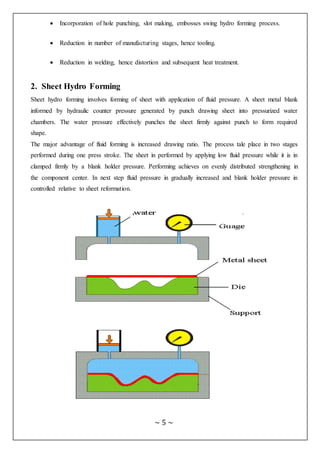 Report on hydroforming | DOCX
