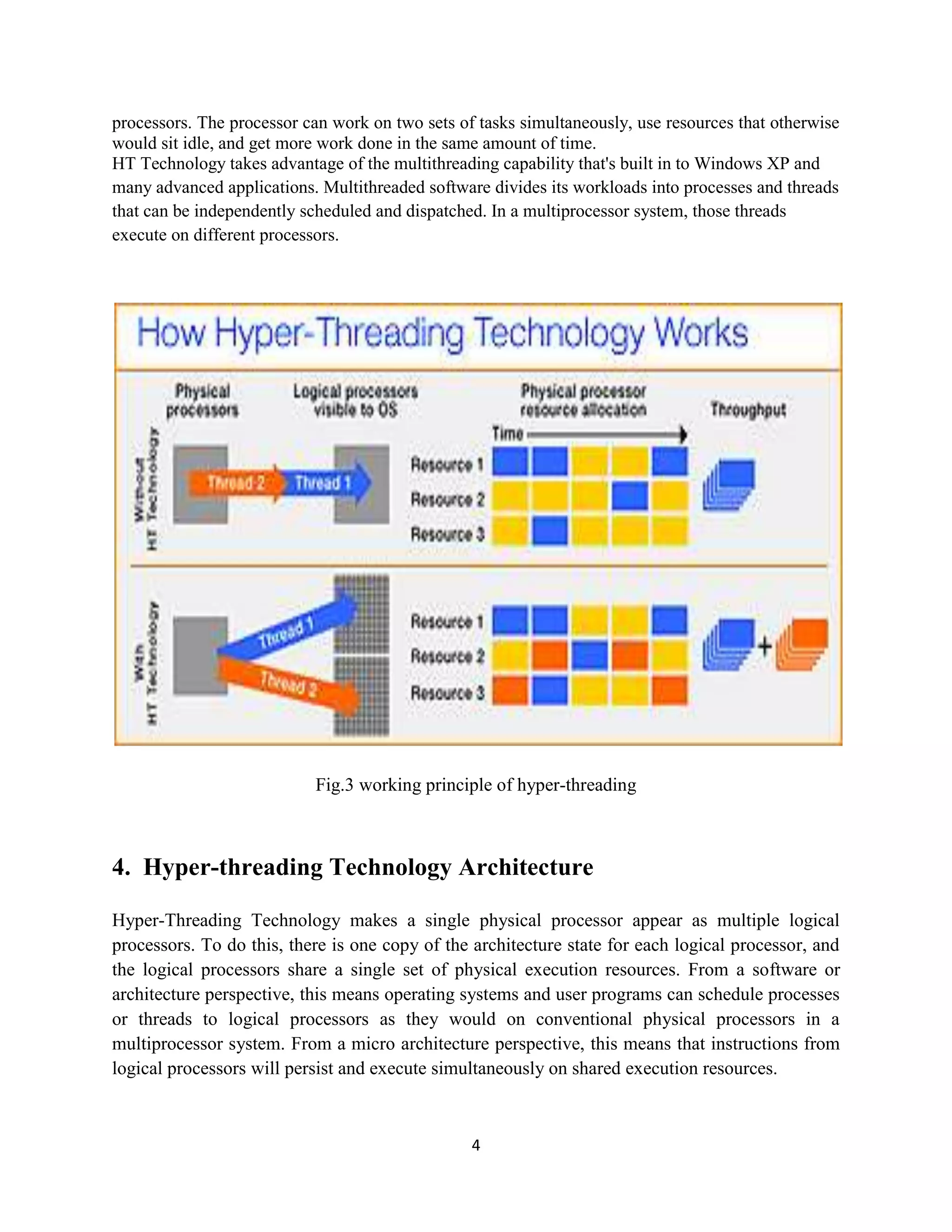 Report on hyperthreading | DOCX