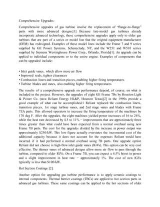 Report on improved efficiency of gas turbine final | DOCX