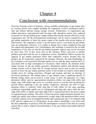 Report on improved efficiency of gas turbine final | DOCX