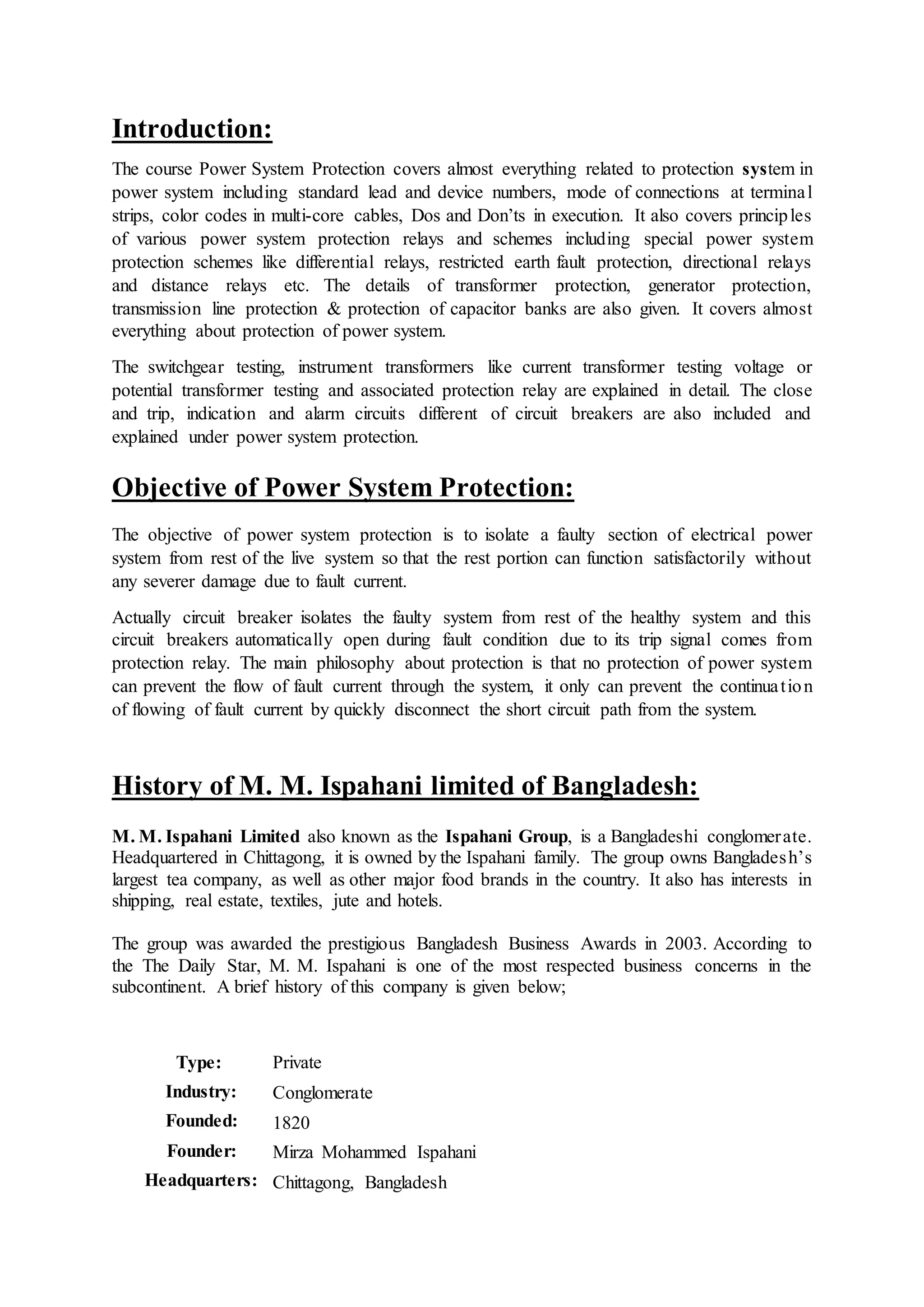 Report on Industrial Visit at Pahartali Textile and Hosiery Mills of M ...