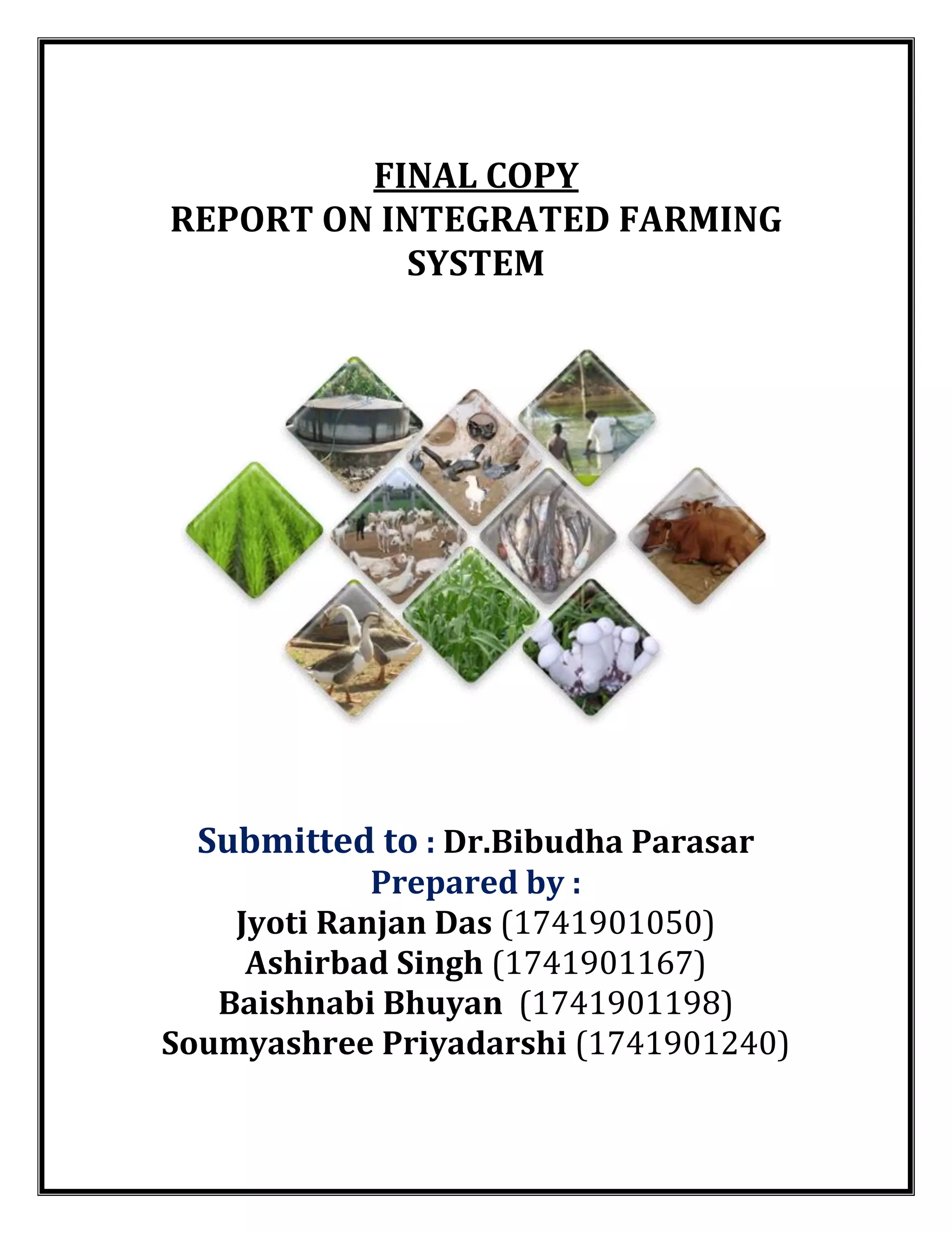 REPORT ON INTEGRATED FARMING SYSTEM.pdf