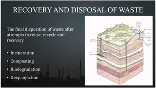 Presentation - Waste Management in Petroleum Refinery. | PPTX