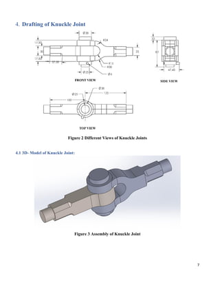 ANALYSIS OF KNUCKLE JOINT | PDF