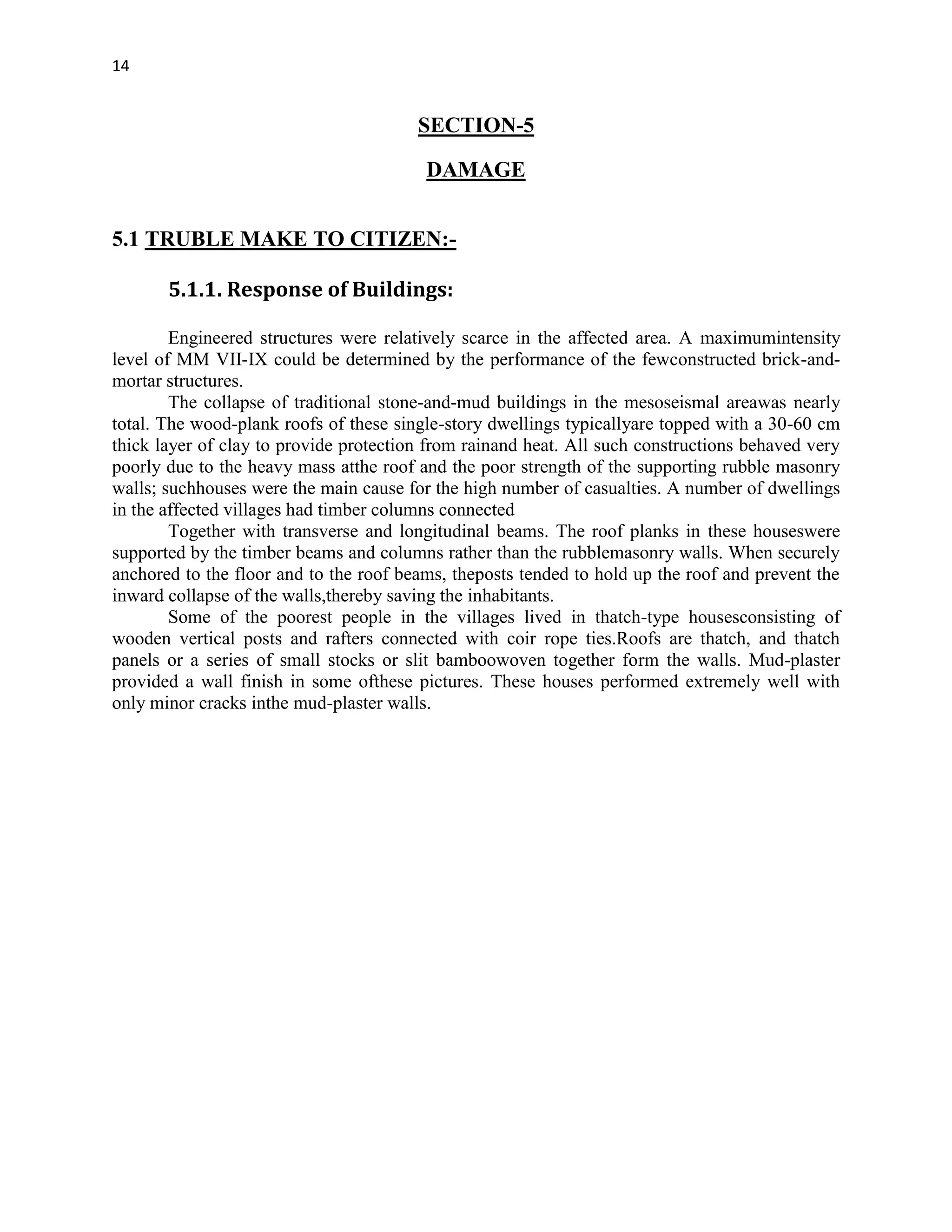 LATUR-KILLARI EARTHQUAKE 1993 REPORT | PDF