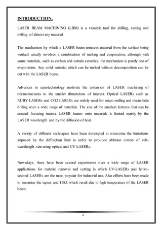 Report on lbm | DOCX