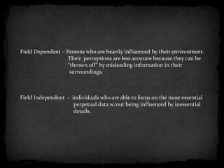 Metacognition in Persons with Learning Disability | PPT