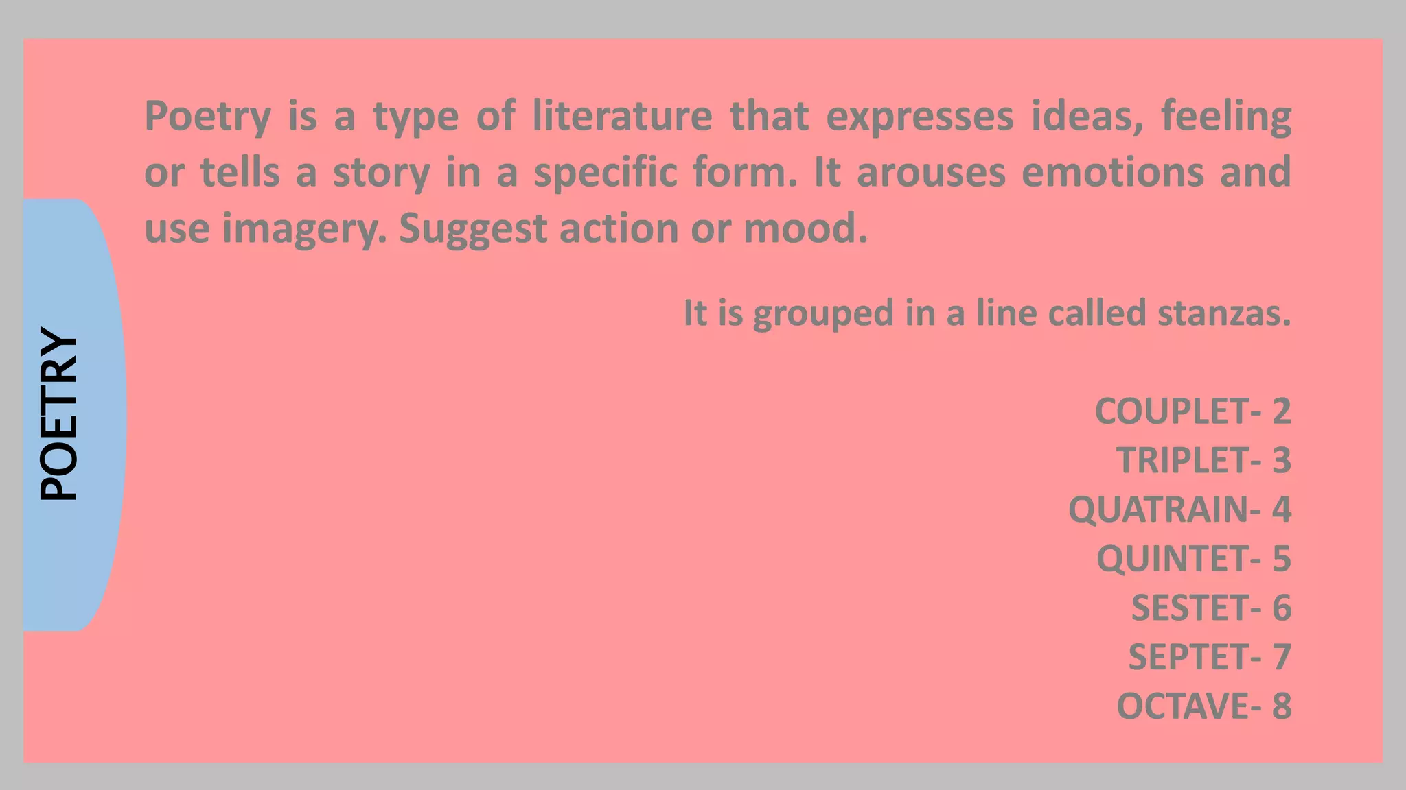 LITERATURE- LITERARY APPRECIATION- Appreciating Literature*Teaching ...