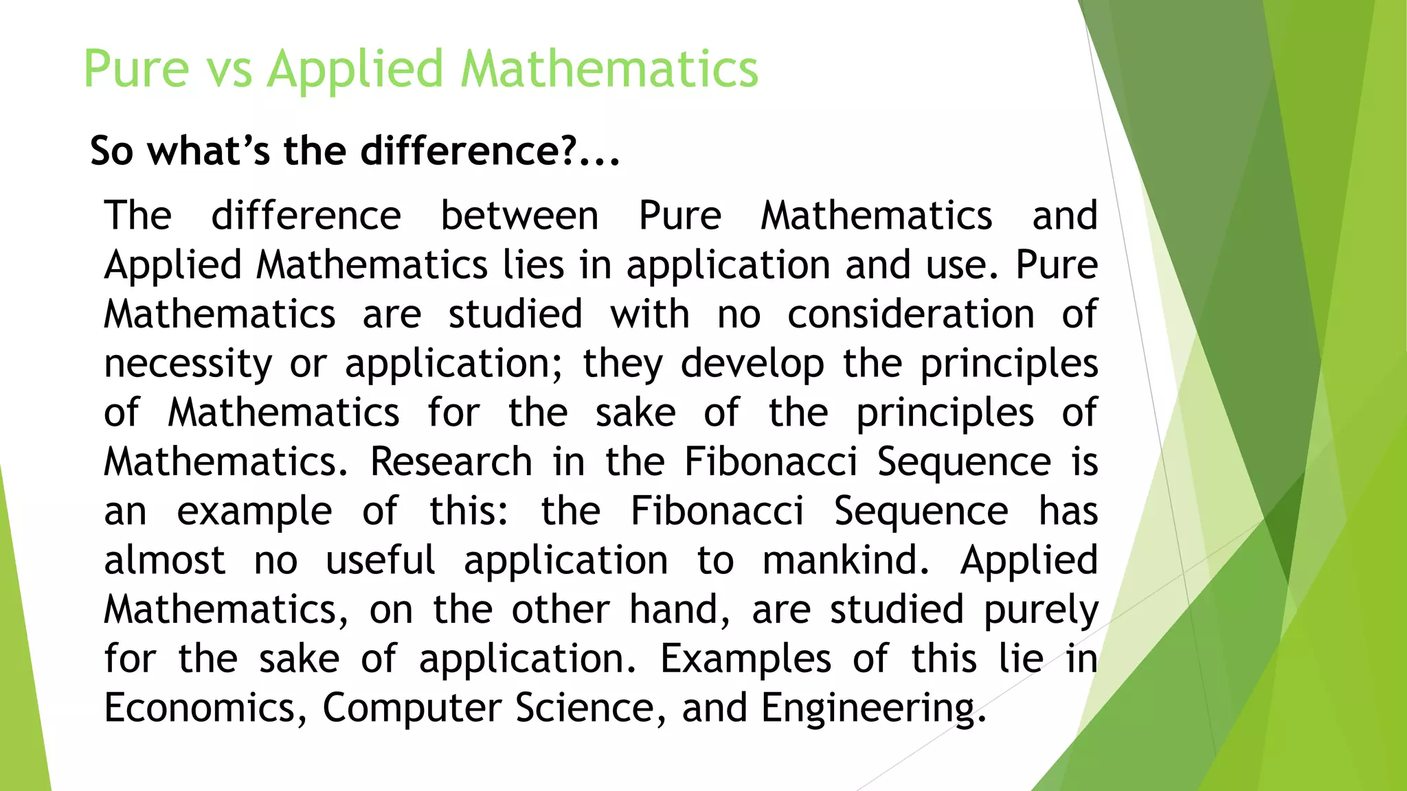 Math Analysis I | PPTX