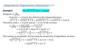 Integration of Trigonometric Functions | PPTX
