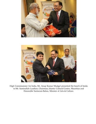 Islamic Calligraphy Exhibition in Mauritius | DOCX