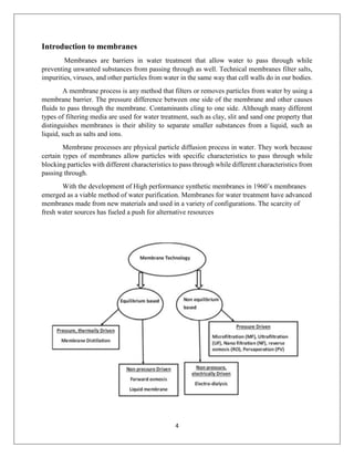 Membrane technology | PDF
