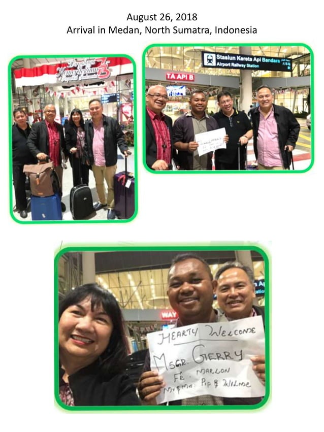 Report on missionary visit to sumatra indonesia | PPSX