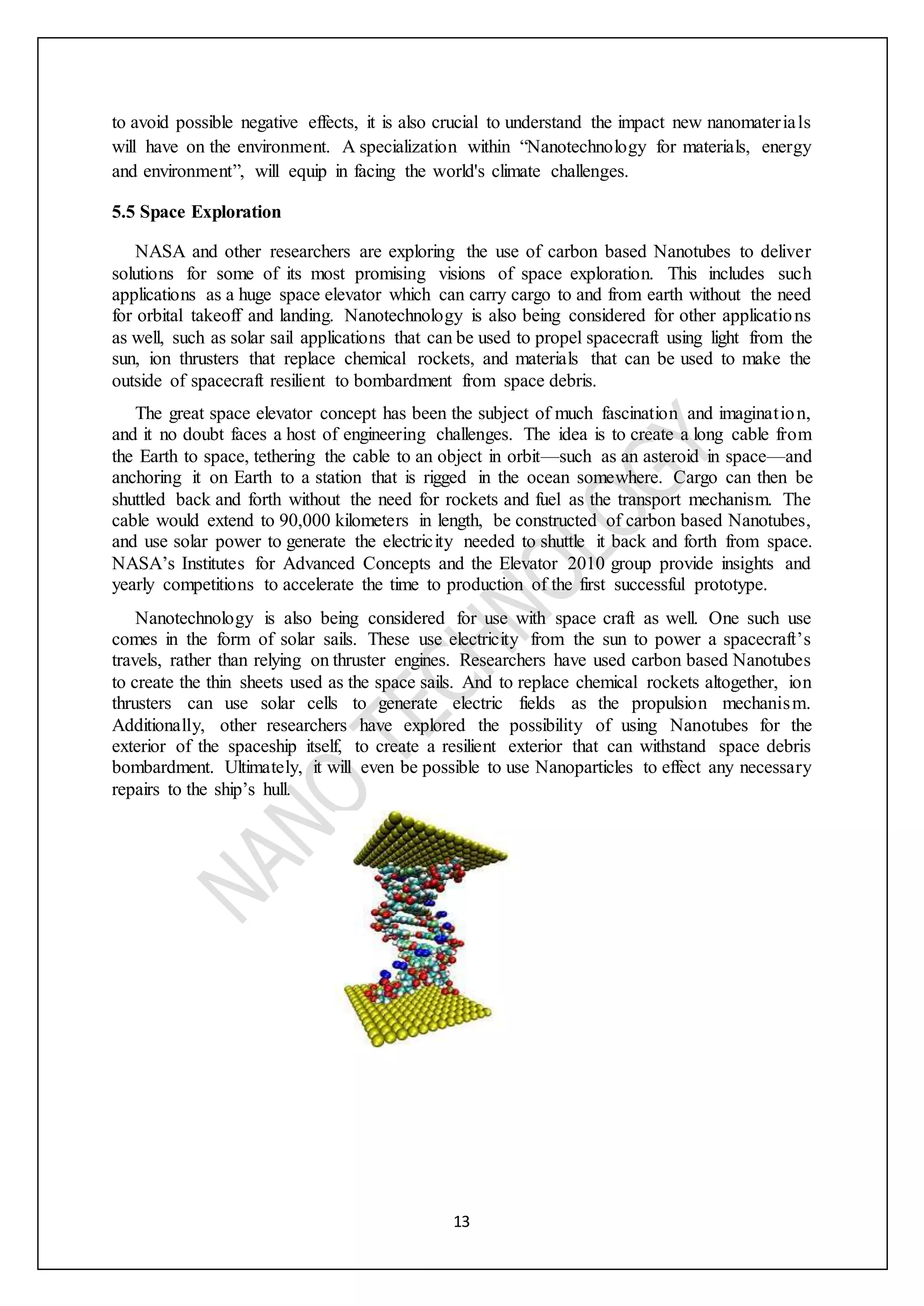 Report on nano technology | DOCX