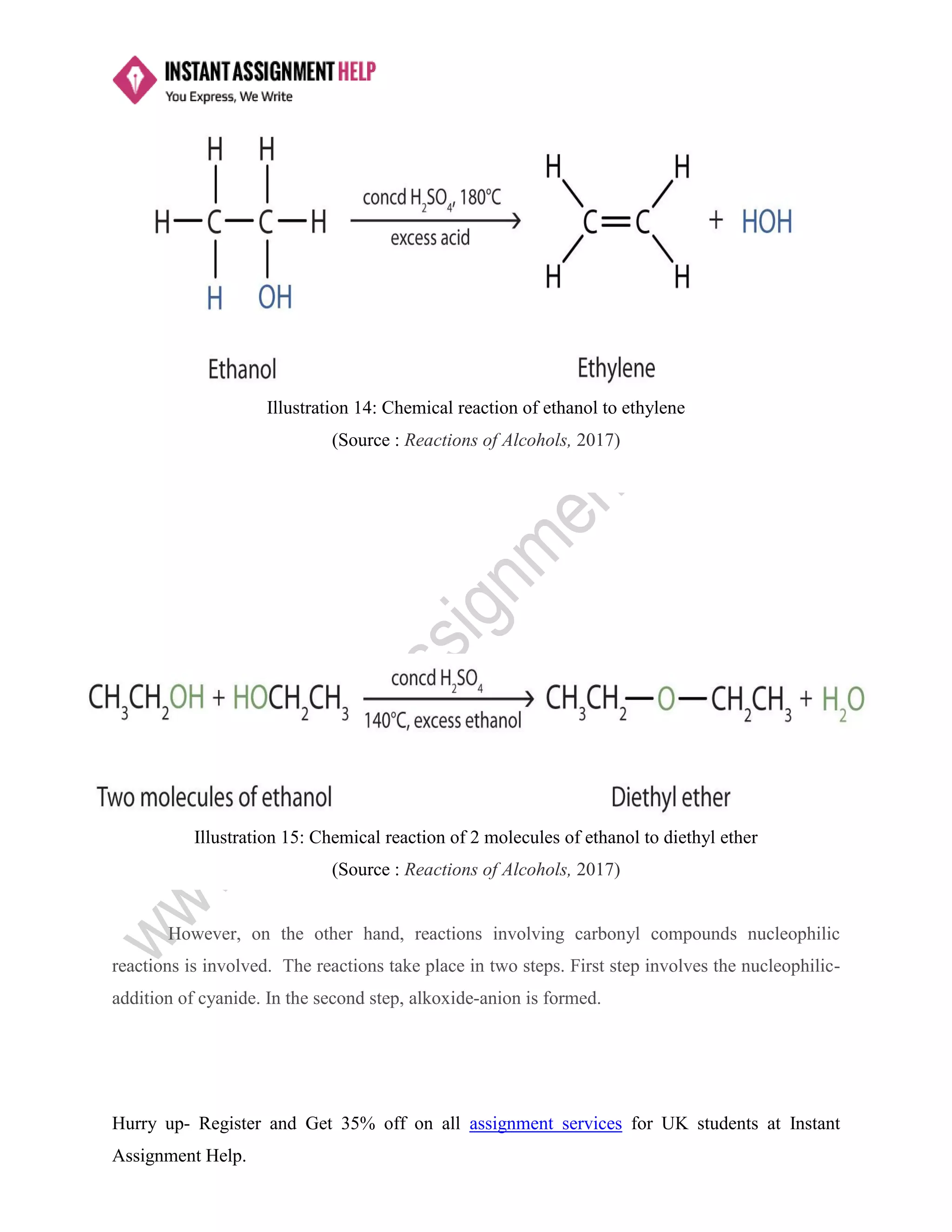 Various Chemical-Reaction Formation of Alcohol in Organic Chemistry | PDF