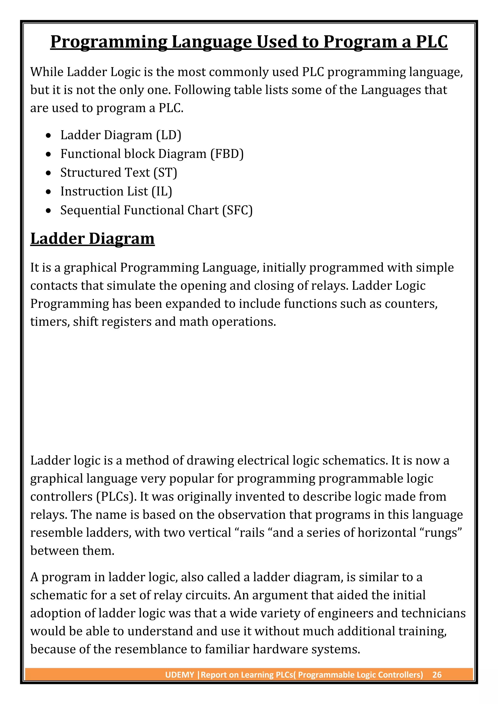 Report on PLC traning | PDF | Operating Systems | Computer Software and ...
