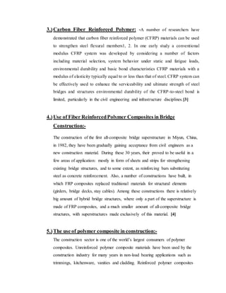 Report on polymer use in civil engineerinng | DOCX