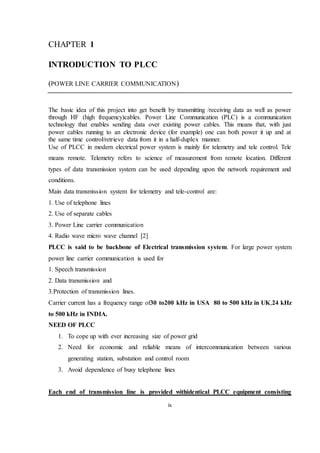 Report on power line career communication by ramanand sagar | DOCX