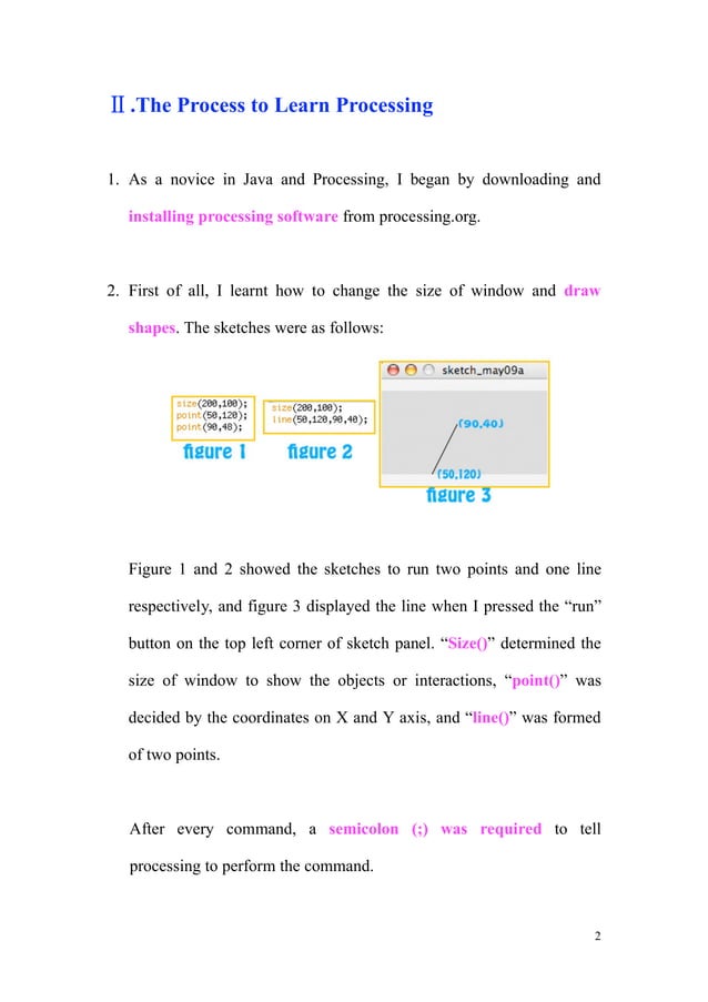 Interactive Mouse (Report On Processing) | PDF