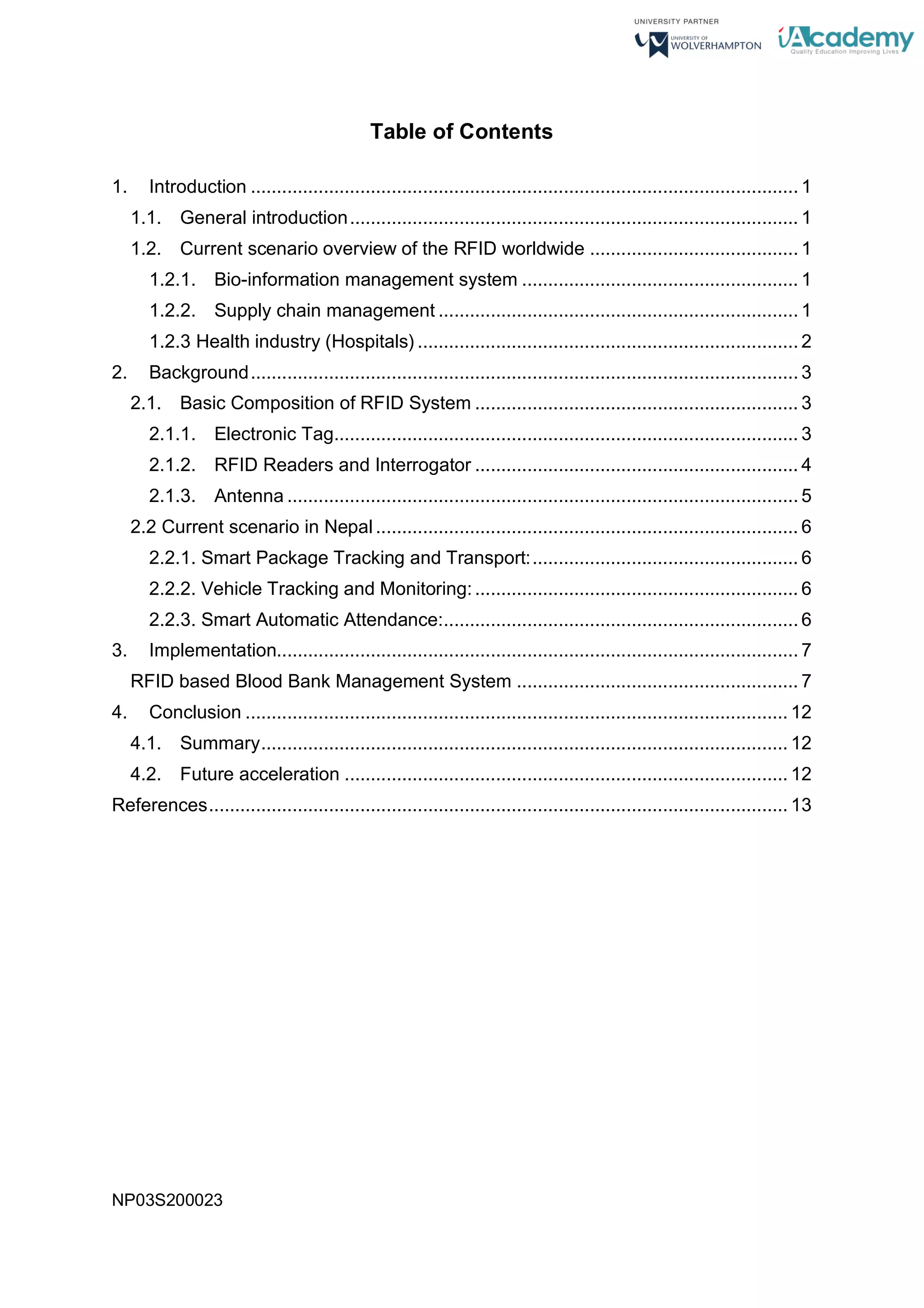 RFID - How it works and Where to Implement? | PDF