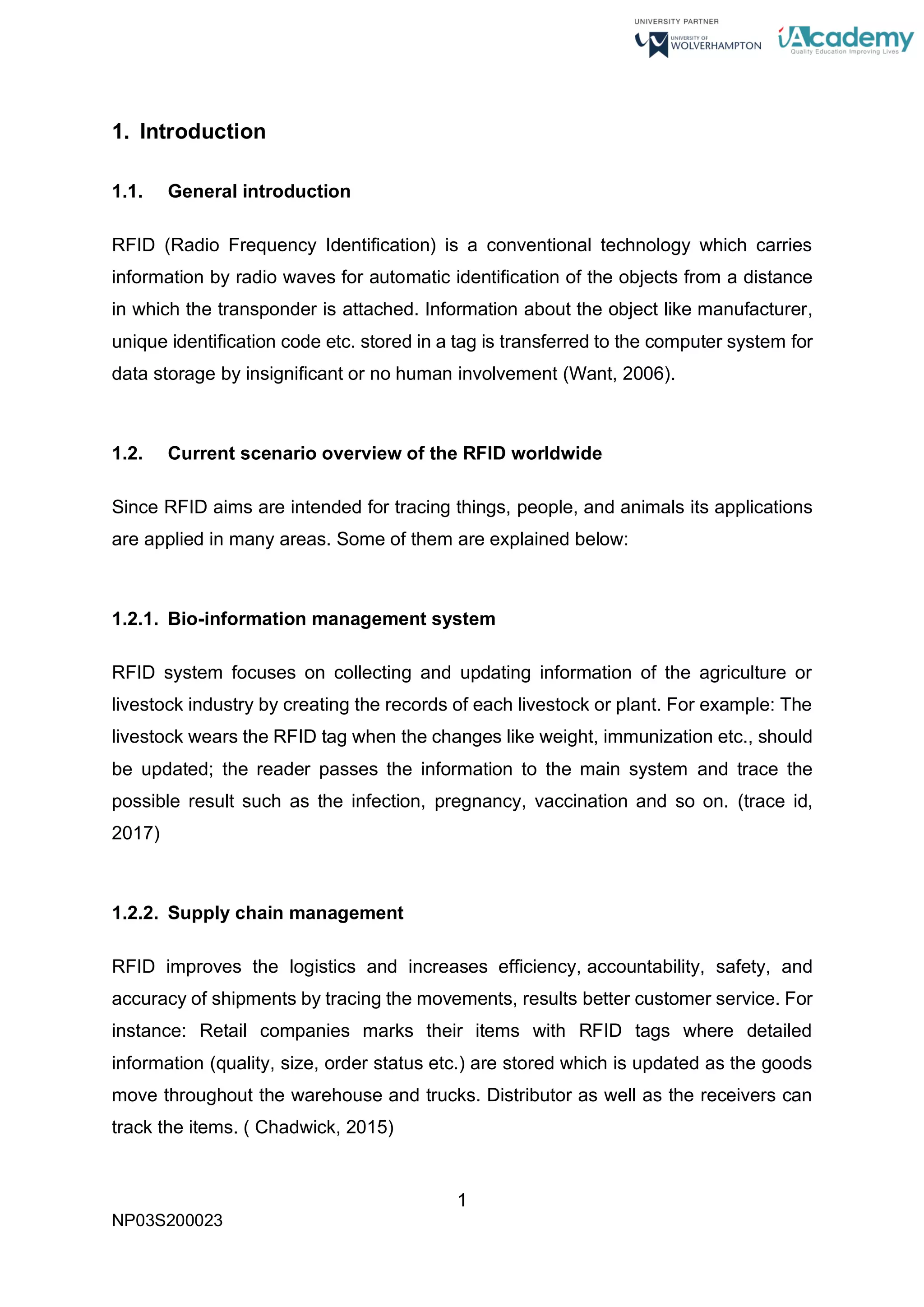 RFID - How it works and Where to Implement? | PDF