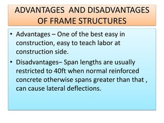 Report on rigid frame structures | PPTX