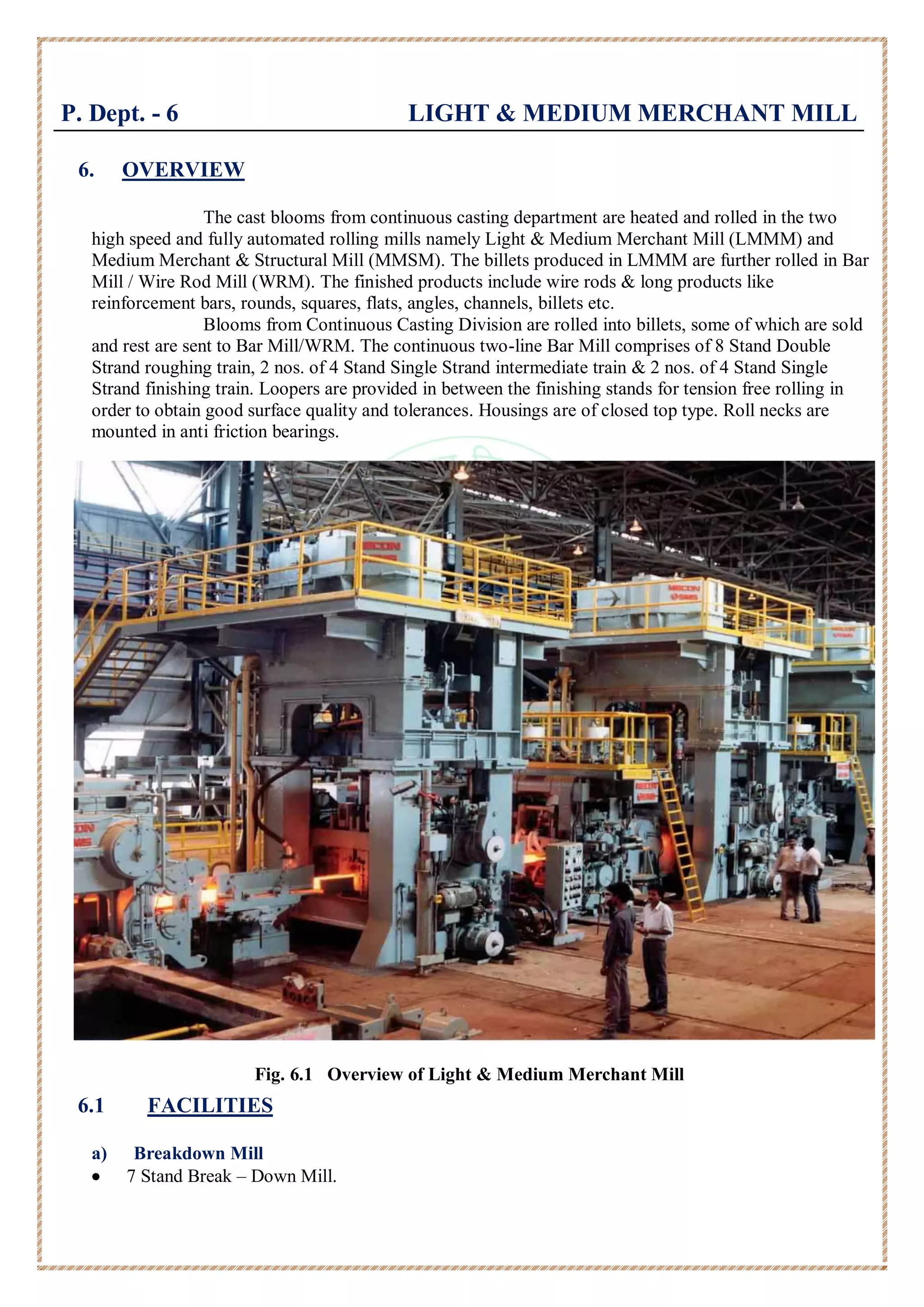 Report on RINL - Visakhapatnam Steel Plant | PDF