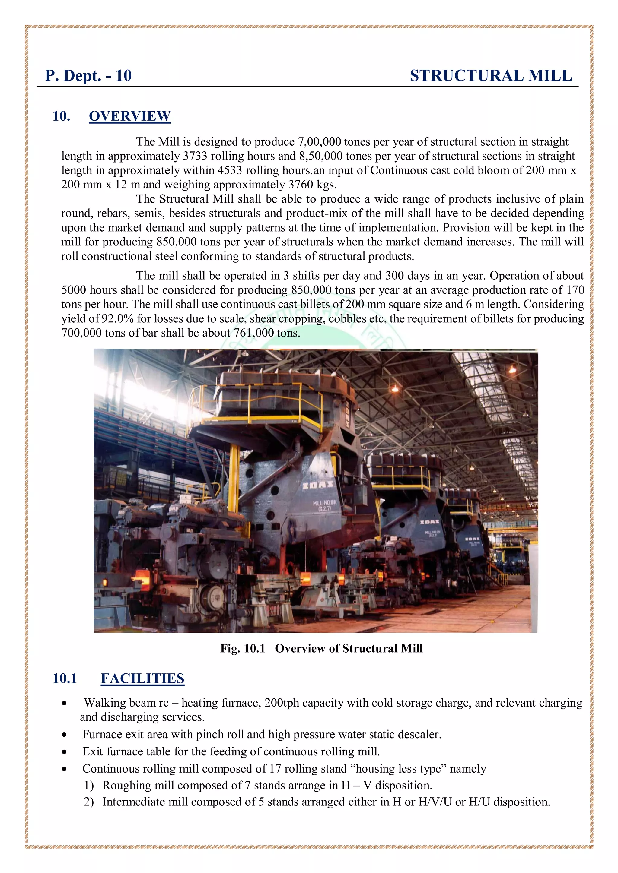 Report on RINL - Visakhapatnam Steel Plant | PDF