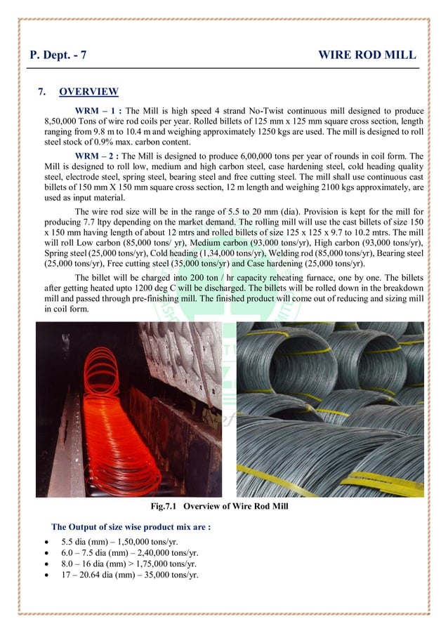 Report on RINL - Visakhapatnam Steel Plant | PDF | Careers