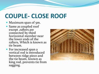 Report on roof and roof covering | PPTX
