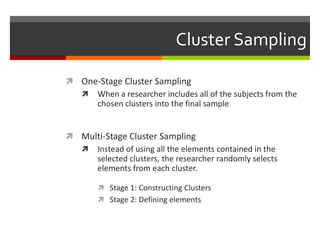 Sampling: An Introduction | PPTX