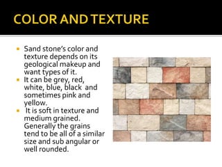 Report on sandstone | PPTX