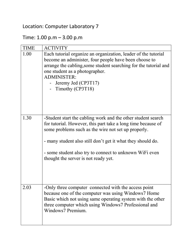 Report on science computer assignment | PDF