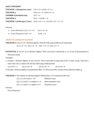 Report on set theory | DOCX