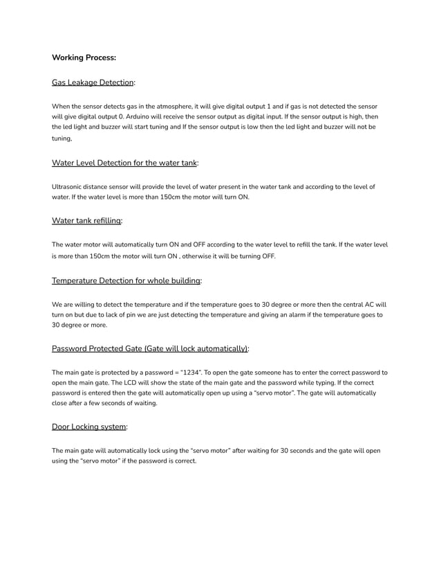 Report On Smart Building Monitoring System Pdf