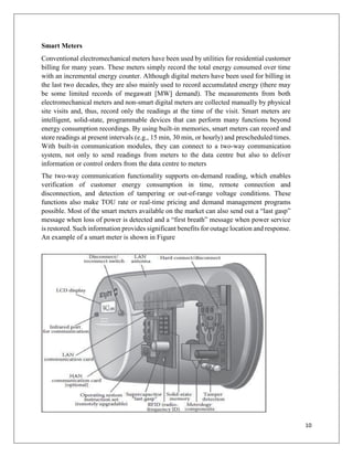 Report on smart metering& control of transmission system | PDF