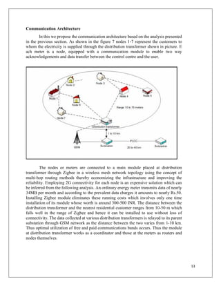 Report on smart metering& control of transmission system | PDF