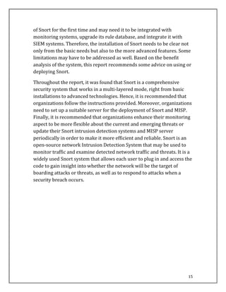 Report on SNORT Intrusion Detection System.pdf