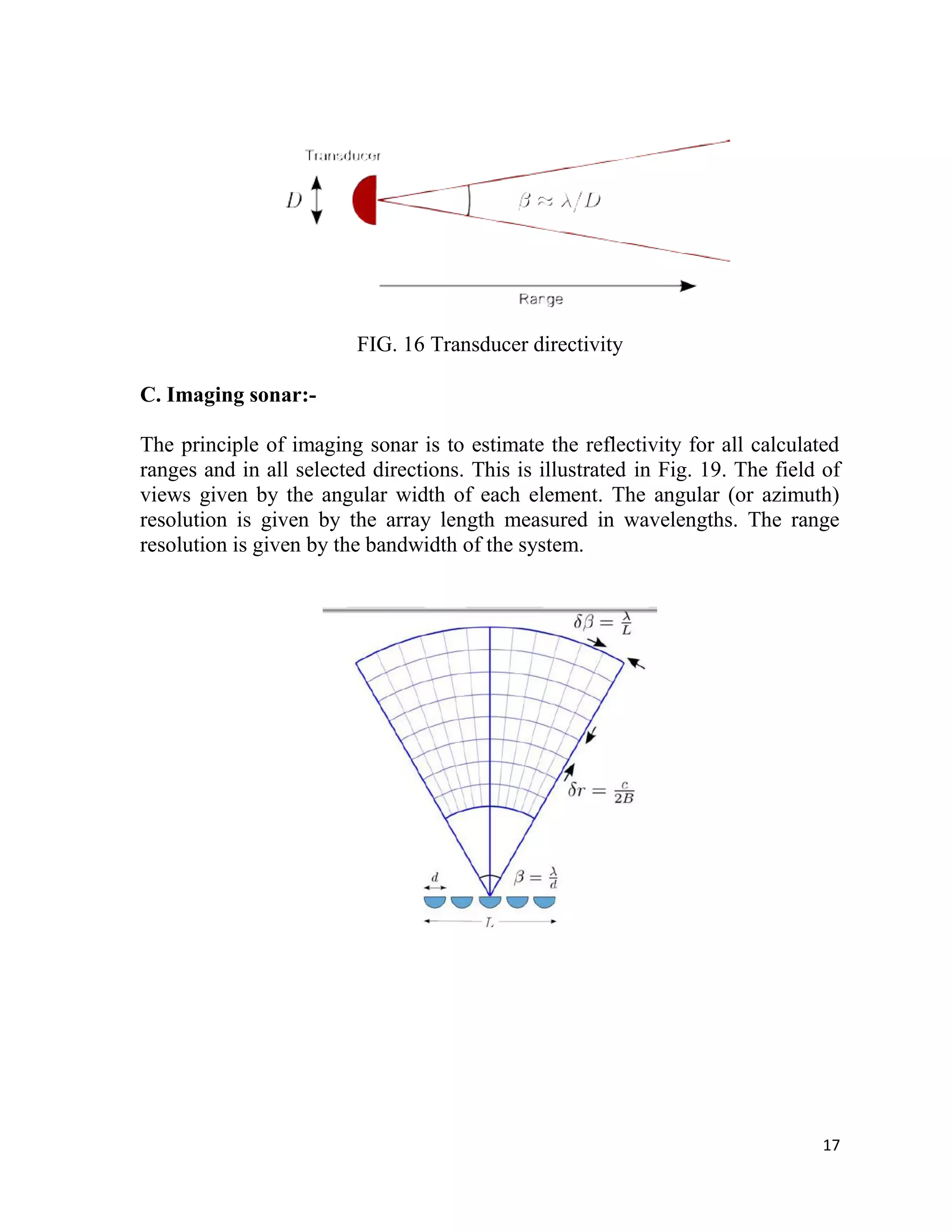 Report on sonar | PDF