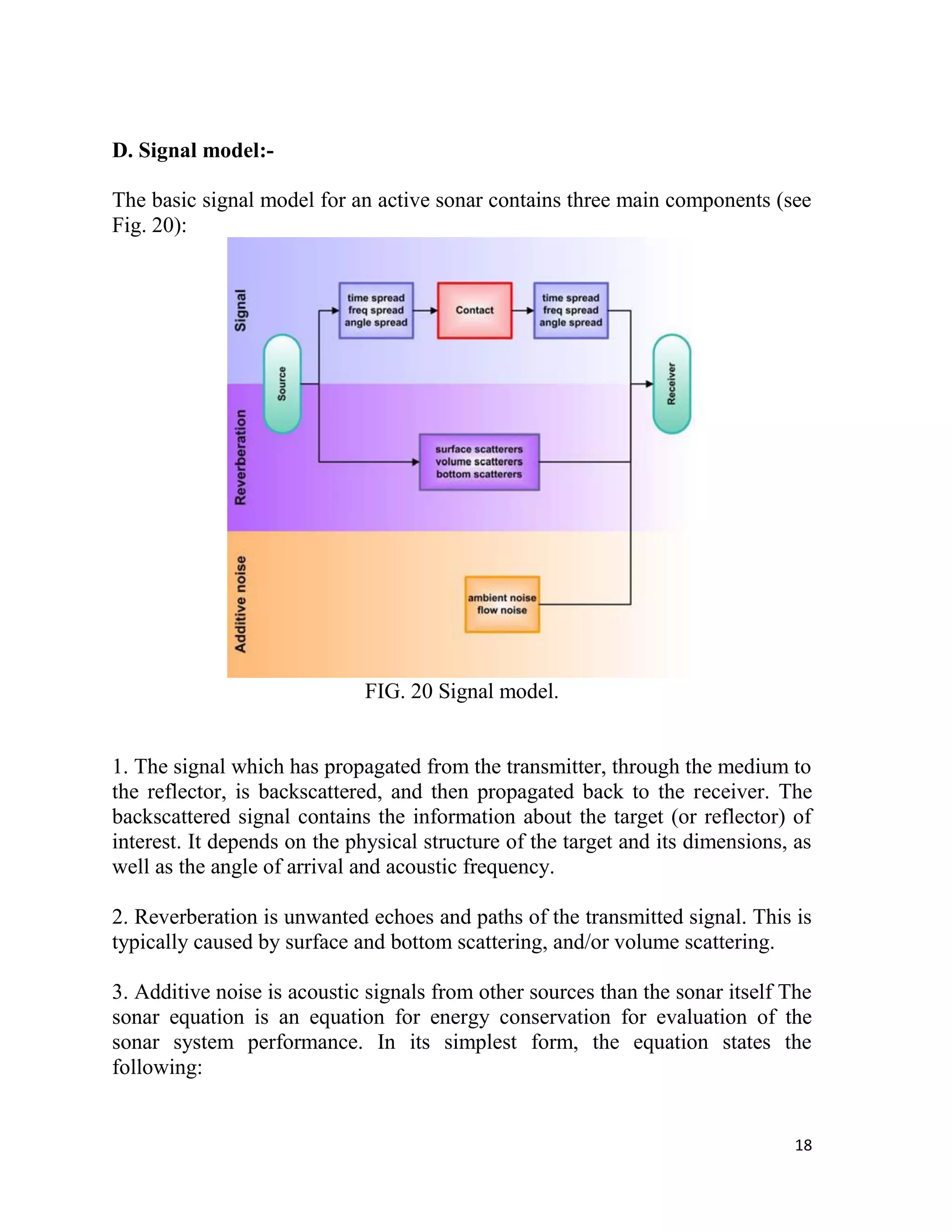 Report on sonar | PDF