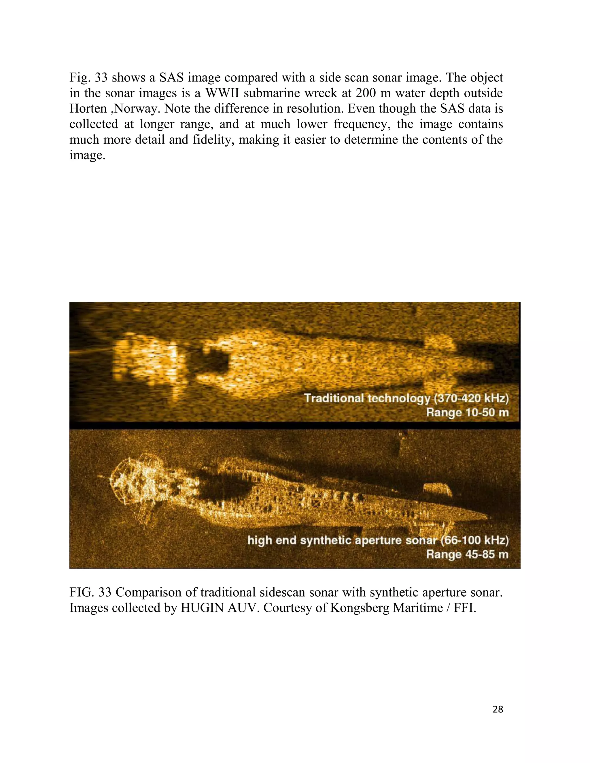Report on sonar | PDF