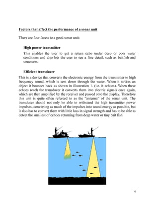 Report on sonar | PDF