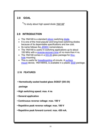 Report on speed control of d.c. motor using pwm method | DOCX