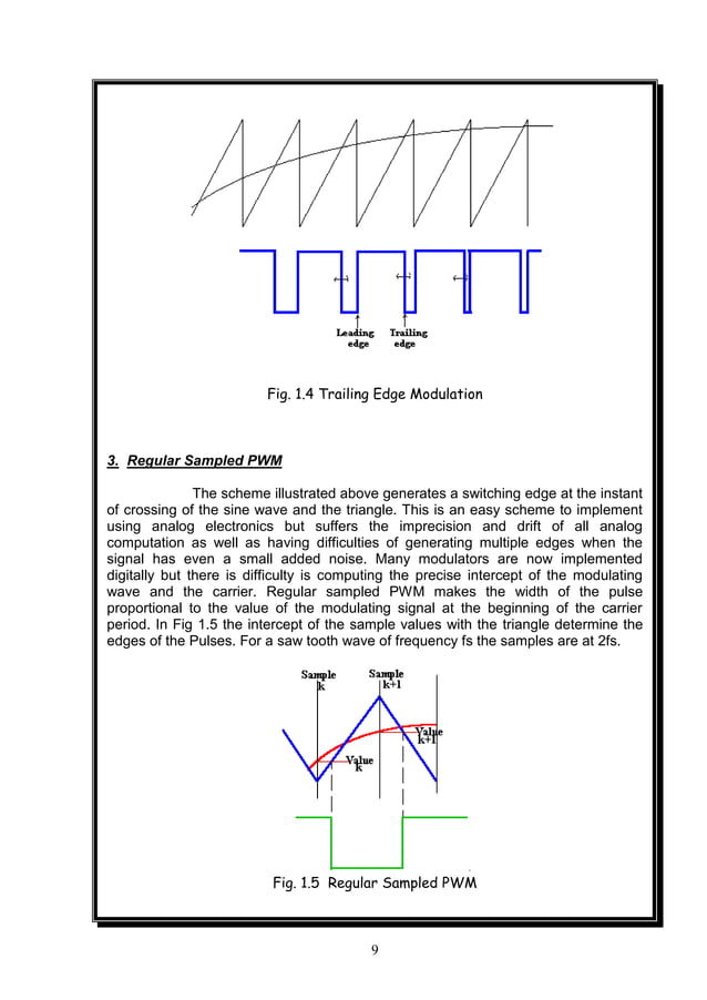 Report on speed control of d.c. motor using pwm method | DOCX | Dance ...