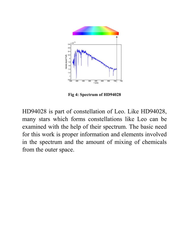 Report on stellar motion | PDF | Chemistry | Science