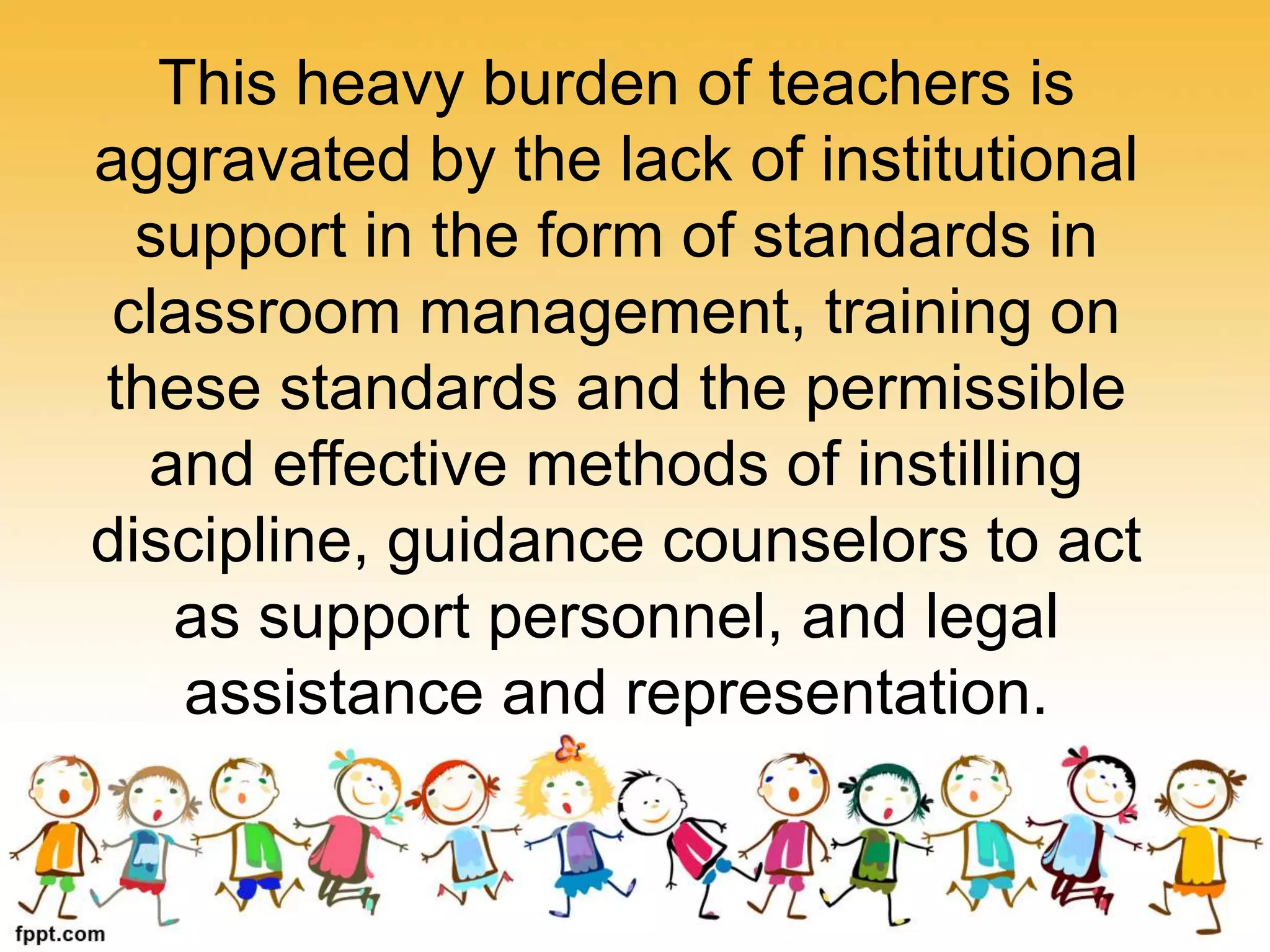 REPORT ON STUDENTS DISCIPLINE.ppt
